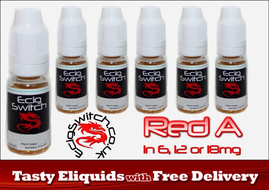 Red A 10ml E-Liquid - Ecig Switch
